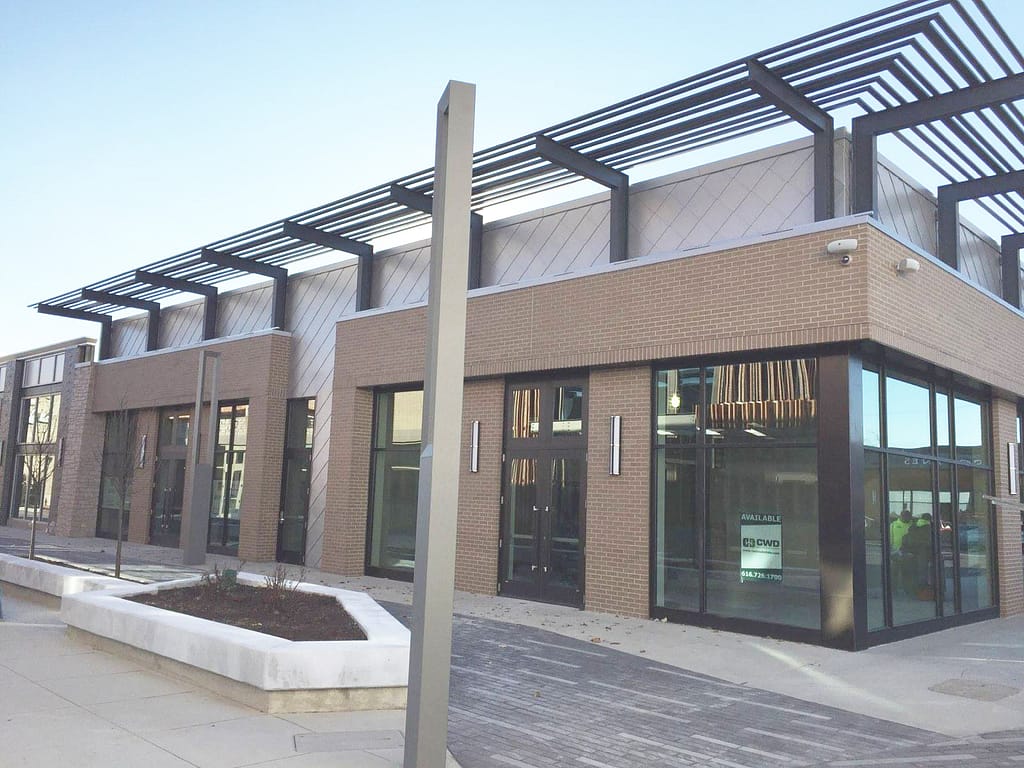 wall cladding with painted metal shingles | Spengler Industries