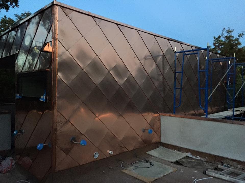 Metal shingles for wall cladding | Spengler Industries