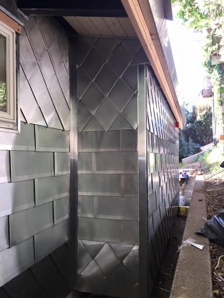 Metal shingles for wall cladding | Spengler Industries