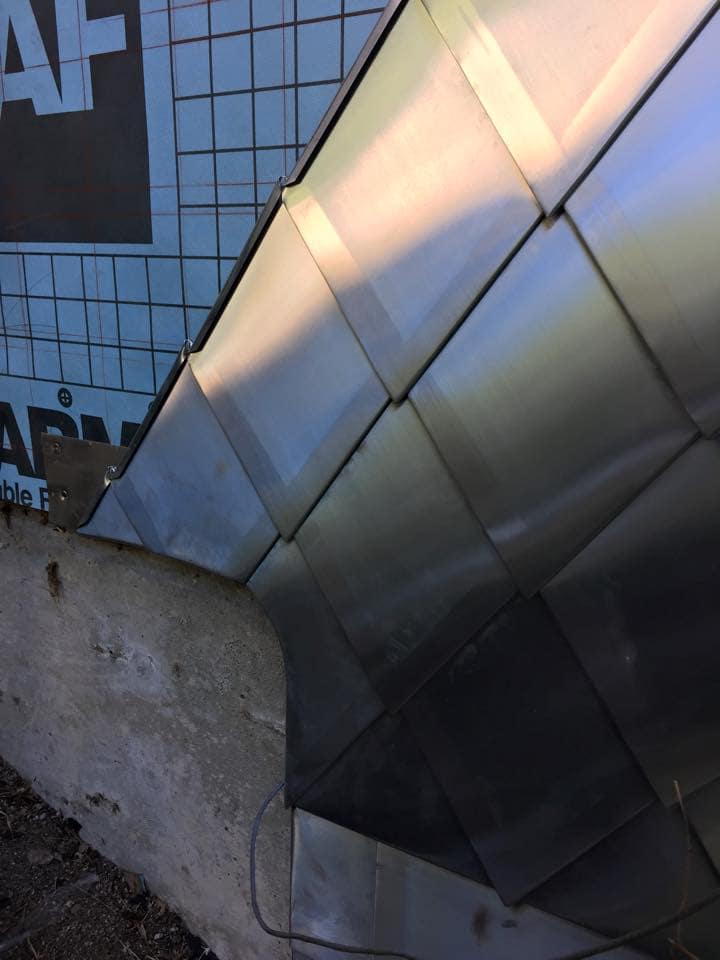 Metal shingles for wall cladding | Spengler Industries