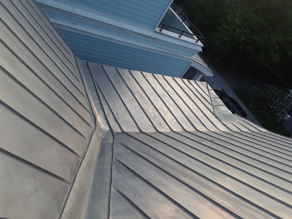 Terne metal roof for historic restoration now in 316 stainless steel ...
