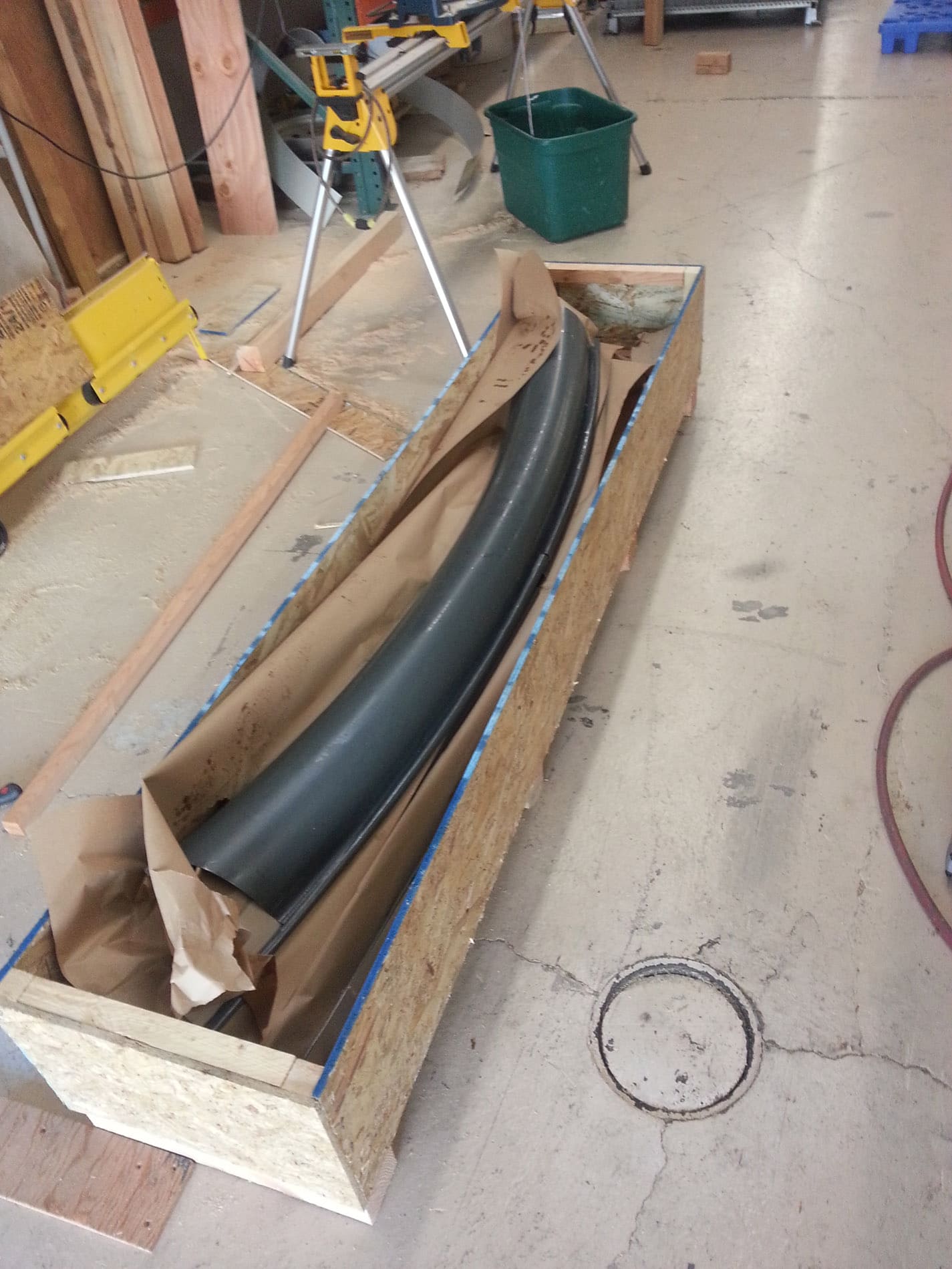 Custom Radius Gutter - Spengler Industries