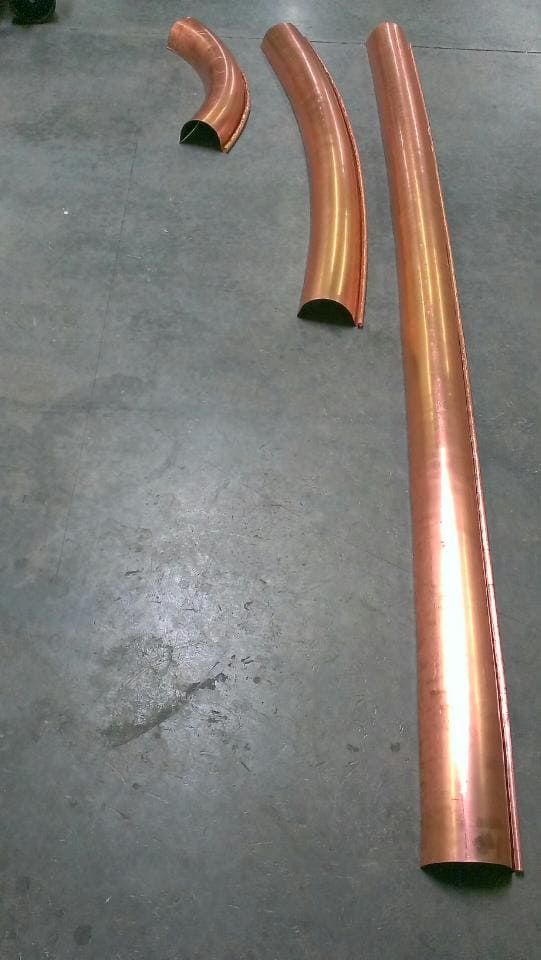 Custom Radius Gutter - Spengler Industries