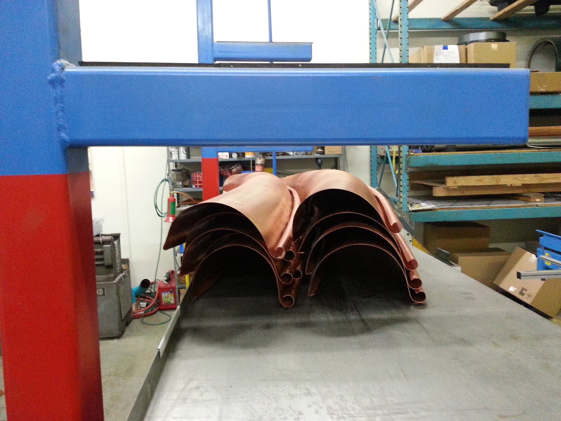 Custom Radius Gutter - Spengler Industries